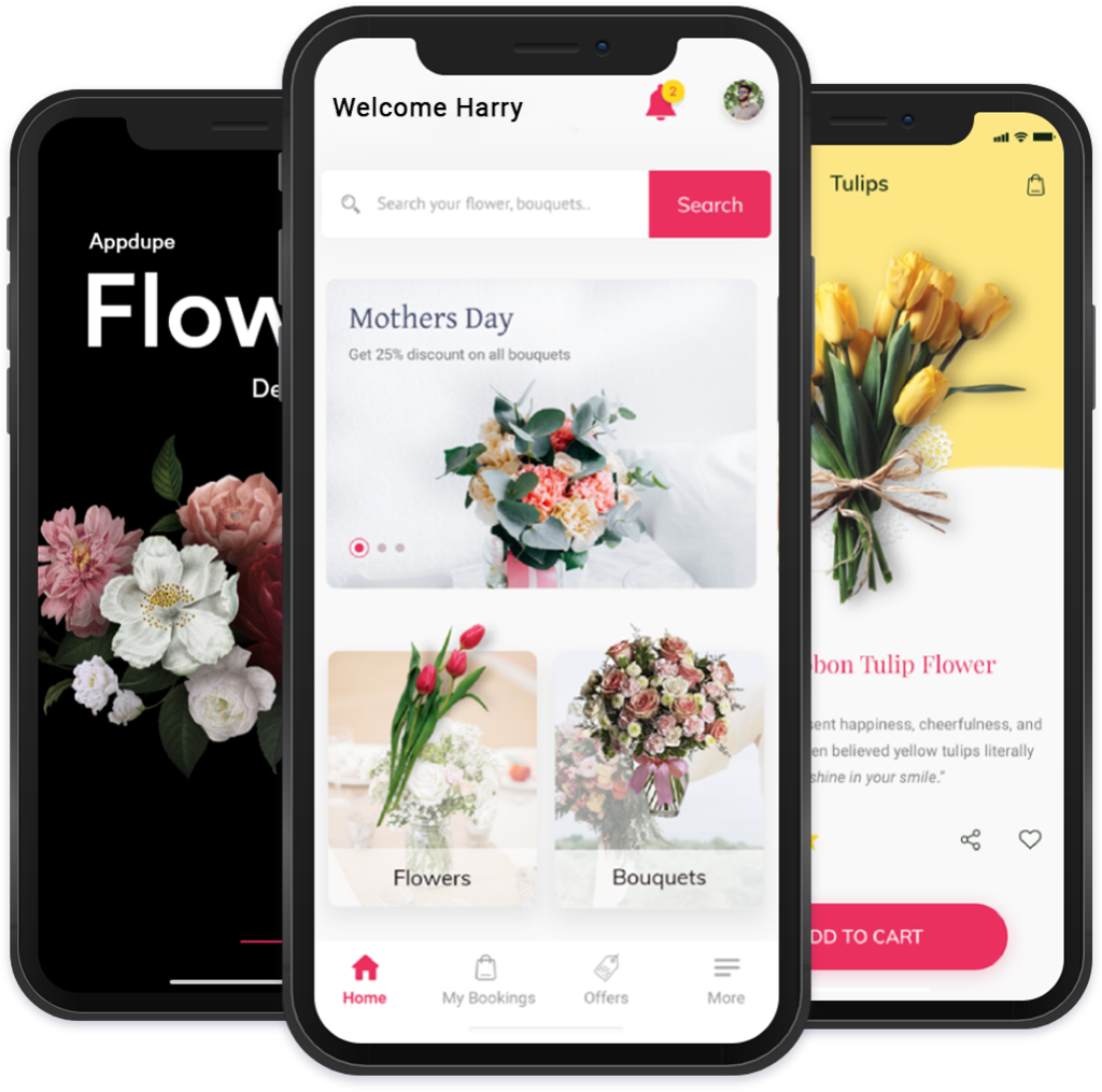 Florist App: On Demand App Development | Idea Usher