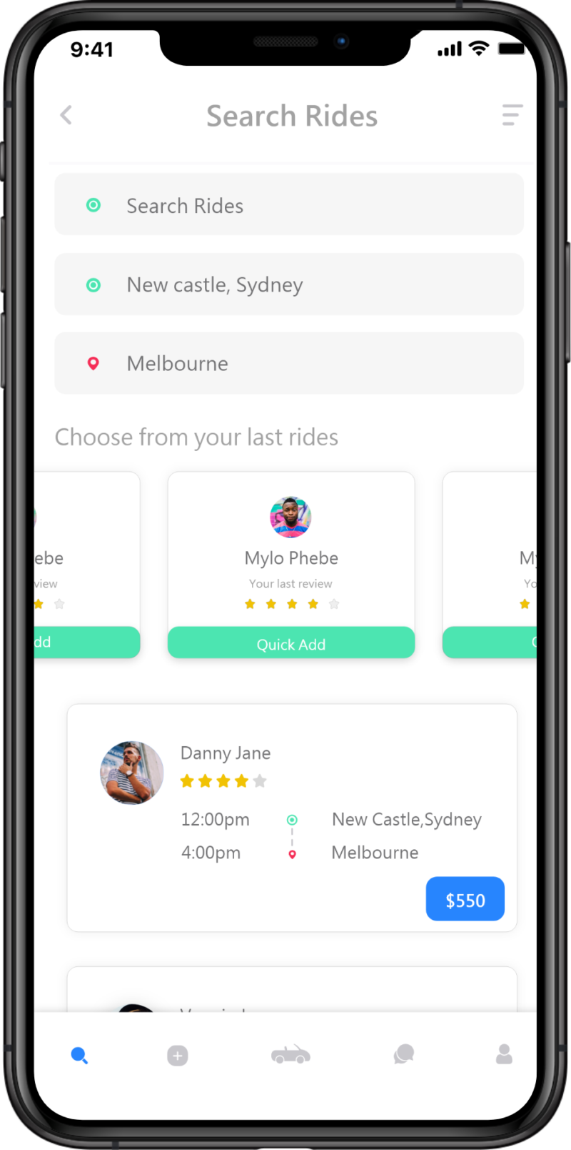 ShareMyRide - Idea Usher