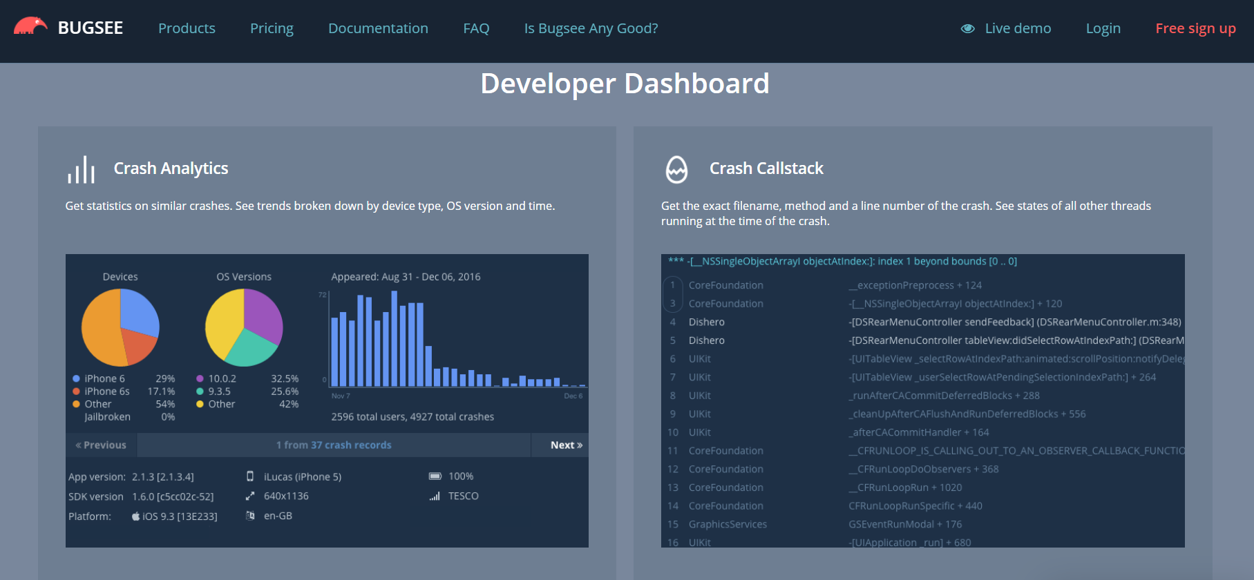 5 Best iOS Crash Reporting Tools in 2021 | Idea Usher