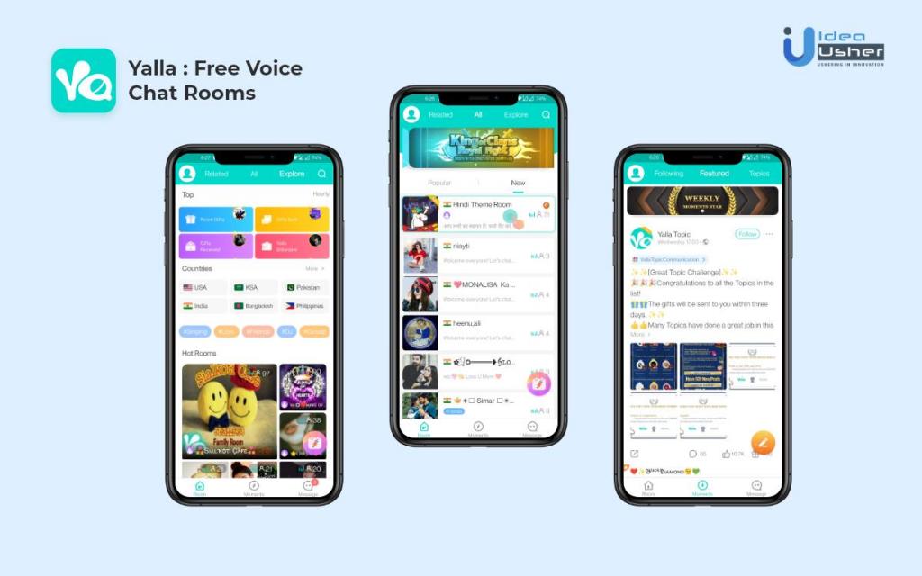 Chat room app development like Yalla in 5 simple steps!