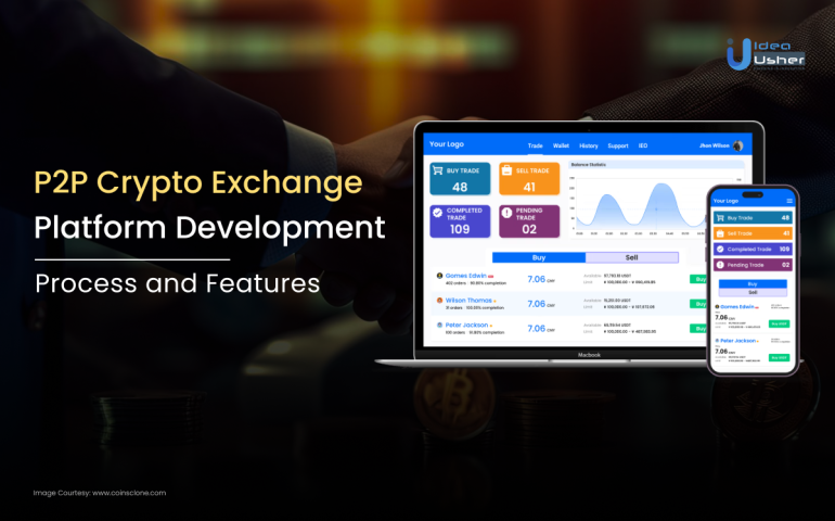 P2P Crypto Exchange Platform Development - IdeaUsher