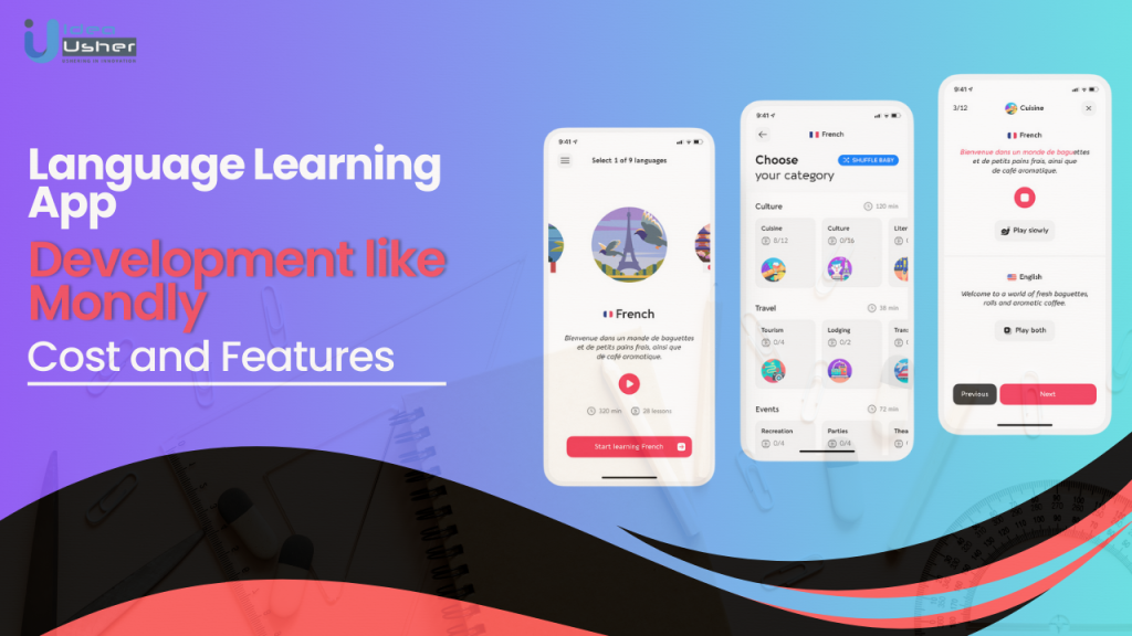 Language Learning App Development like Mondly - Idea Usher