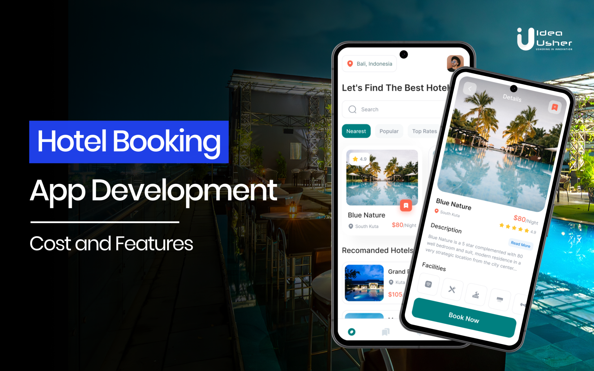 Hotel Booking App Development- Cost and Features. - Idea Usher