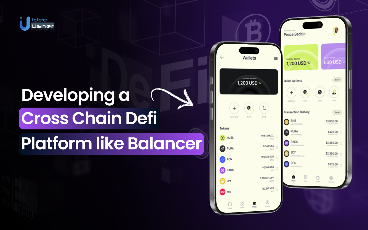 Developing a Cross Chain Defi Platform like Balancer - IdeaUsher