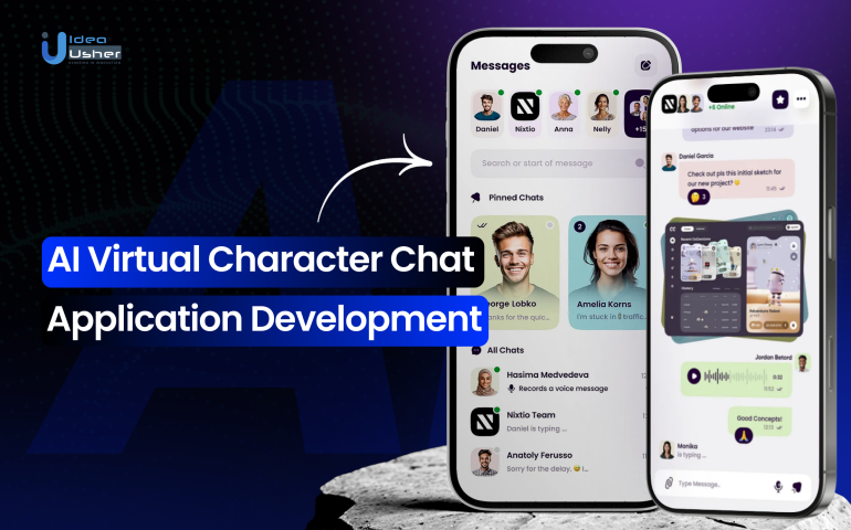 AI Virtual Character Chat App Development - IdeaUsher