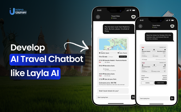 Develop AI Travel Chatbot like Layla AI - IdeaUsher