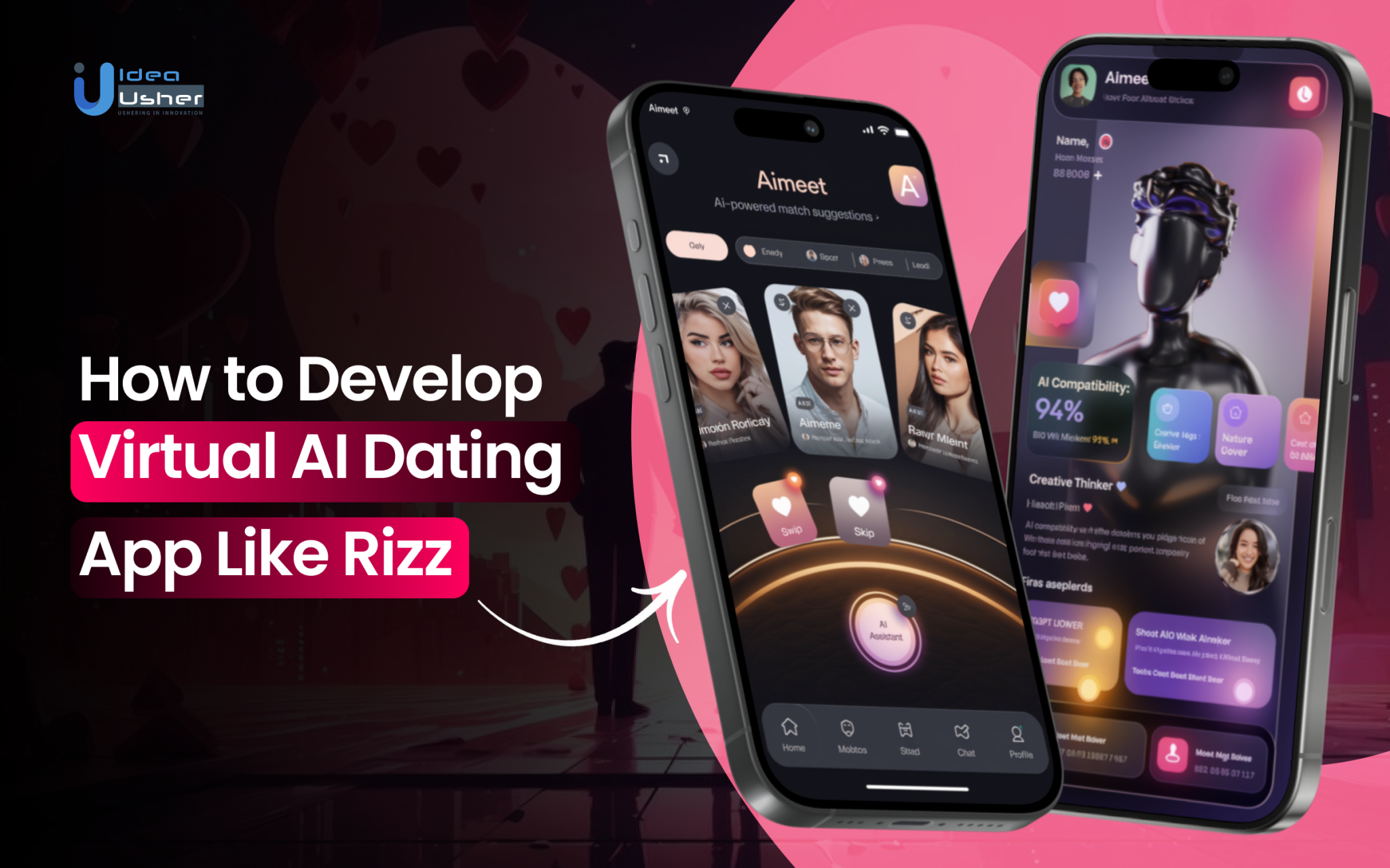 How to Develop a Virtual AI Dating App Like Rizz? - IdeaUsher