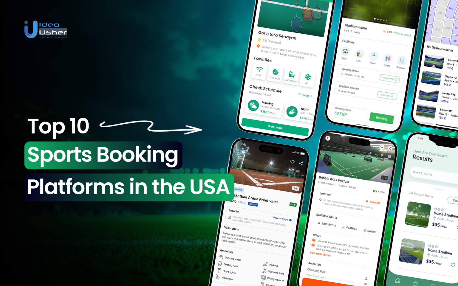Top 10 Sports Booking Platforms in the USA - IdeaUsher