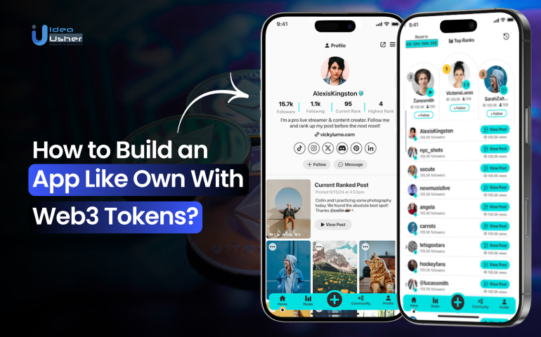 How to Build an App Like Own With Web3 Tokens? - Idea Usher