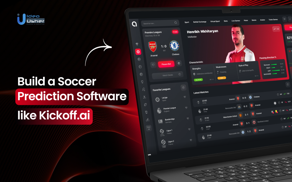 Build a Soccer Prediction Software like Kickoff.ai - Idea Usher