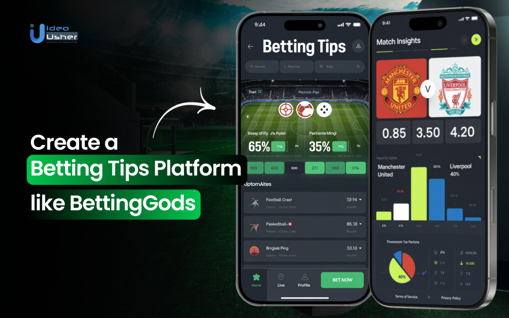 Create a Betting Tips Platform like BettingGods - Idea Usher